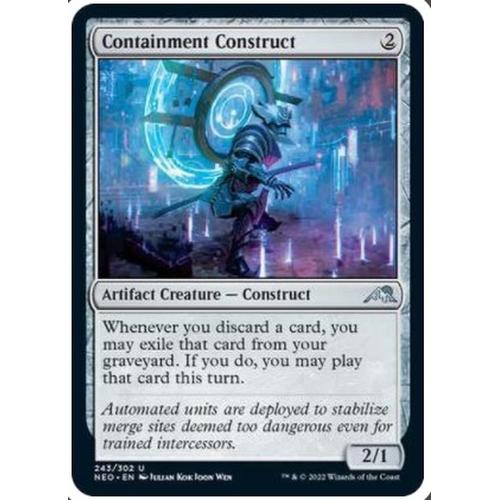 Jual MTG | Containment Construct | Kamigawa: Neon Dynasty (Foil) - Kota ...
