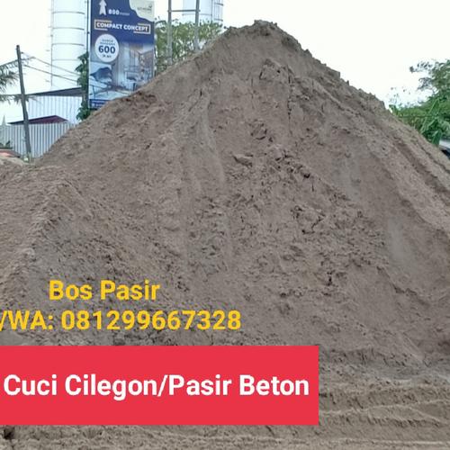 Jual Pasir Cuci Cilegon (24 m3) Pasir Beton Plaster Bangunan Cor - Kab ...