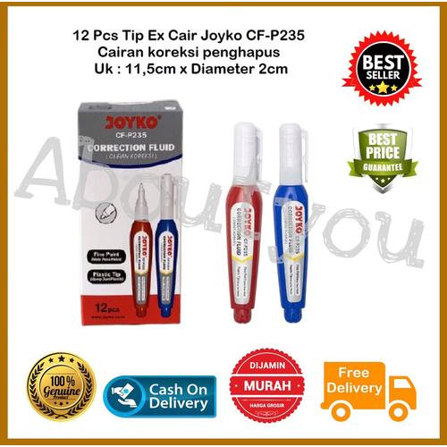 Jual Tip ex Cair Tipex Kecil Murah Tip X mini Correction Fluid Grosir ...