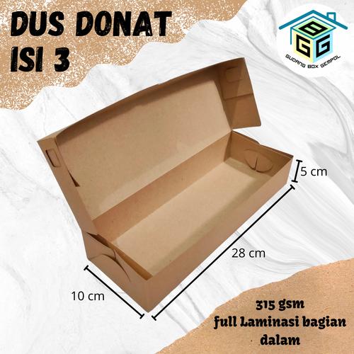 Jual DUS BOX KRAFT DONAT 3 LAMINASI - Kab. Pasuruan - GUDANG BOX GEMPOL ...