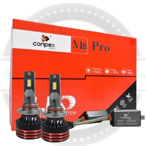 Jual Led Headlight Conpex M8 Pro, 55W, 5500L, 6000K,H11, H4, HB4Lampu mobil - H11 - Kota ...
