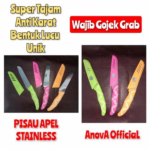 Jual PISAU APEL STAINLESS . SUPER TAJAM . ANTI KARAT . UNIK DAN LUCU ...