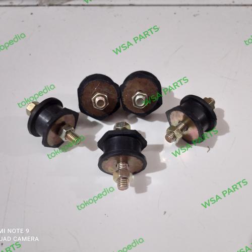 Jual RUBBER MOUNTING GENSET UK 32MMX20MMxM8 - Hitam - Jakarta Utara ...