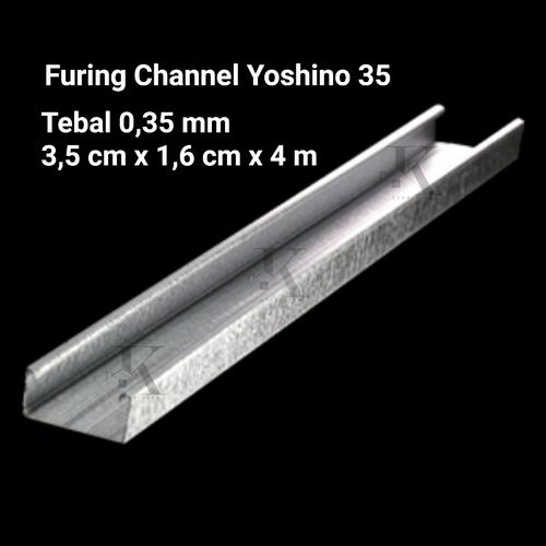 Jual Metal Furing / Furing Yoshino 35 / Chanel Furing / Rangka Plafon / - Kota Bekasi - Atap ...