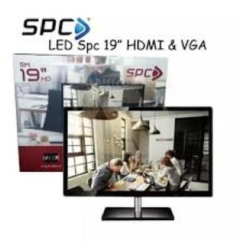 Jual LED Monitor SPC 19 Inch SM19HD SM-19HD 19" HD HDMI VGA GARANSI ...