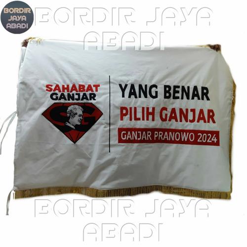 Jual Bendera Pataka Sahabat Ganjar Pranowo - dua muka - Jakarta Pusat ...