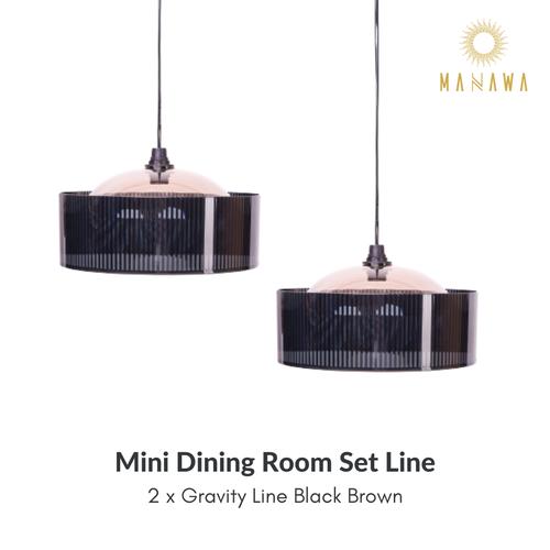 Jual Mini Dining Room Set Manawa Gravity Line Lampu Gantung 2 ...