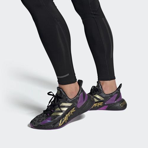 Jual Sepatu Sneakers Running Pria Adidas L4 Cyberpunk Black Grape ...