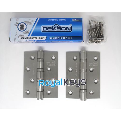 Jual Engsel Kupu Pintu 4 Inch Hinge Dekson Dekkson ESS EL 4X3X3MM 4BB ...