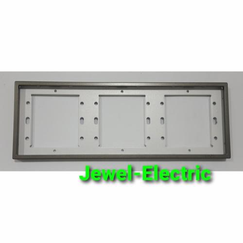 Jual Frame Saklar Simon 3 Gang Simon i7 700630-61 Grey/Dark Grey ...