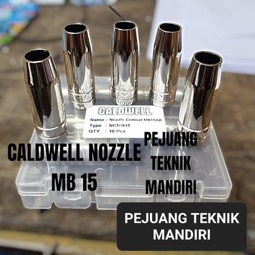 Jual NOZZLE MB15 AK / SELONGSONG LAS CO2 MB15AK / CONICAL NOZZLE MB15 - CALDWELL MB15 - Jakarta ...