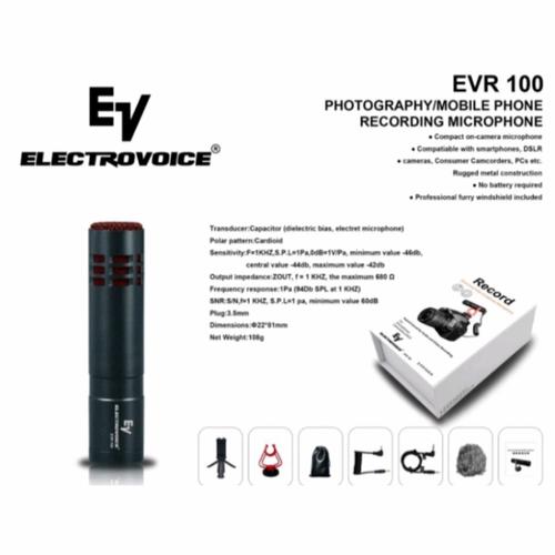 Jual Mic Condenser Recording ELECTROVOICE EVR100 ORIGINAL PRODUCT ...