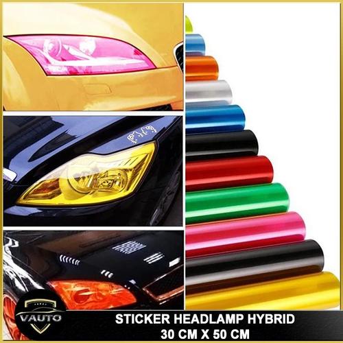 Jual Sticker Headlamp Hybrid Per Lembar 30cm x 50cm STIKER Hybrid ...