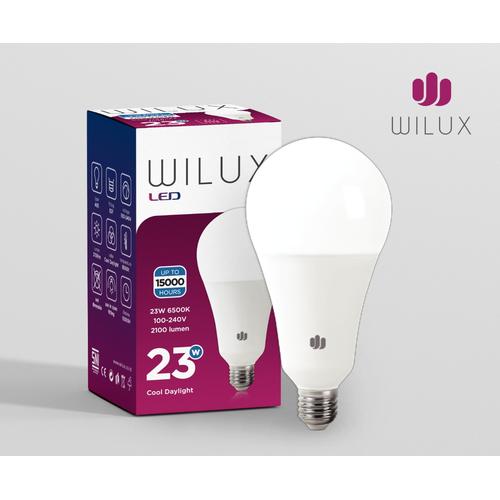 Jual Lampu WILUX LED Bulb - 23W - Putih CDL 6500K - Life Time 15.000 ...