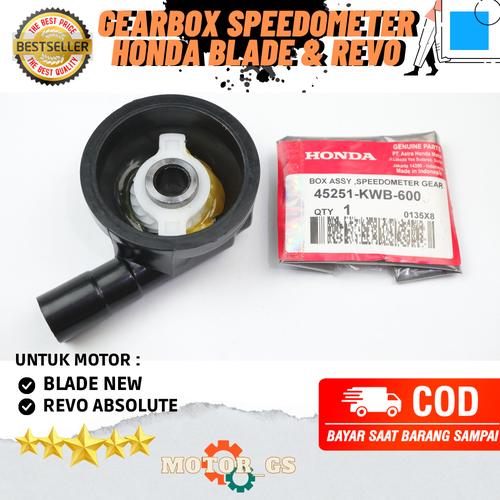 Jual GEAR BOX GIR BOX SPEEDOMETER KILOMETER HONDA BLADE NEW & REVO ...