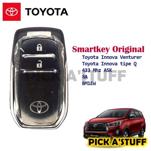 Jual Remote Set Kunci Smartkey Toyota New Kijang Innova Venturer ...