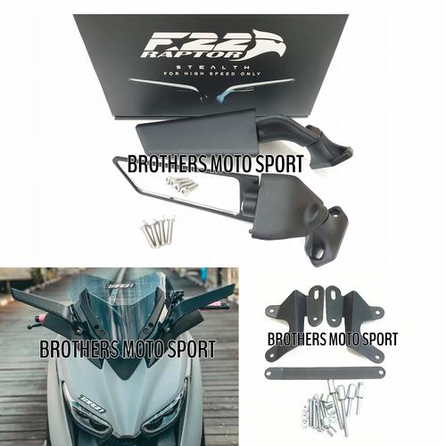 Jual spion winglet xmax breket serpo xmax plus spion stealth xmax ...