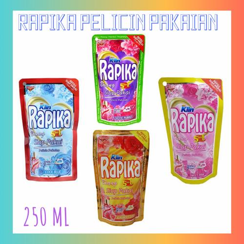 Jual Rapika biang 5 in 1 pelicin pakaian 250Ml Rapika 250Ml - Cool Blue - Kab. Tangerang ...