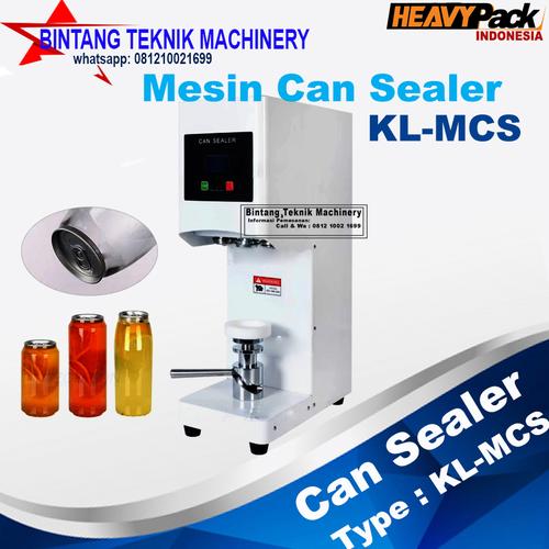 Jual Mesin Can Sealer Mesin sealer tutup botol kaleng tipe KL-MCS Heavypack - Putih - Kab ...