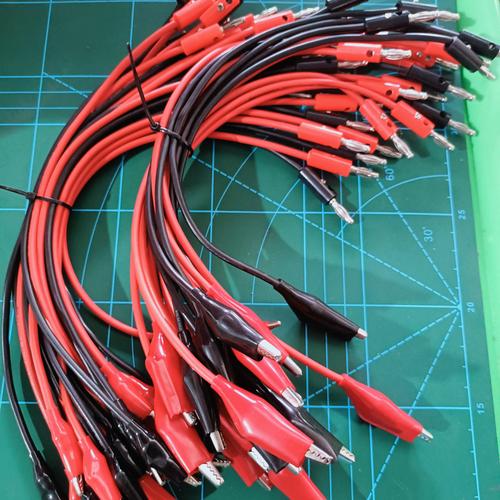 Jual kabel adaptor banana plug capit buaya kabel 2.5mm serabut tembaga ...