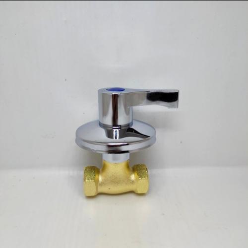 Jual STOP KRAN TANAM KUNINGAN/STOP KRAN SHOWER/STOP KRAN DINDING-CHROME ...
