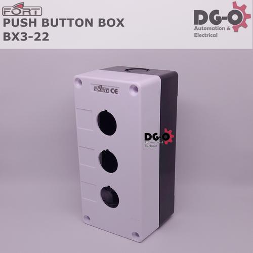 Jual PUSH BUTTON BOX FORT BX3-22 - Kab. Jombang - Dunia Otomasi | Tokopedia
