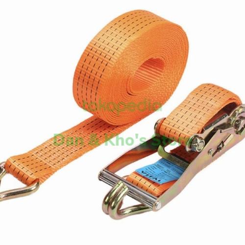 Jual TALI STRAP PENGIKAT BARANG CARGO LASHING RATCHET TIE DOWN 2" 10M ...