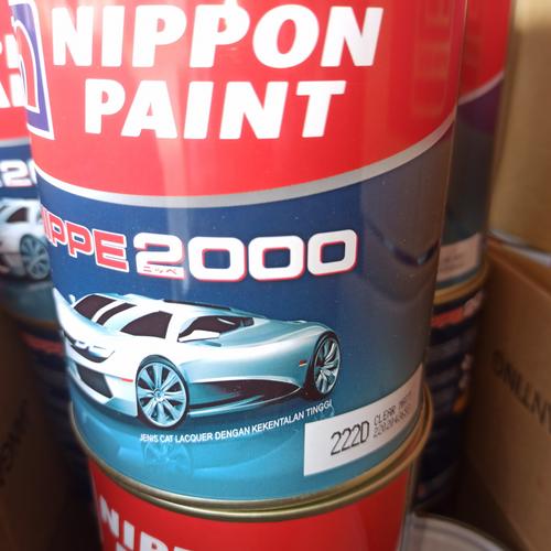 Jual nippon paint clear matt / clear dof 1 komponen atau NC clear dof ...