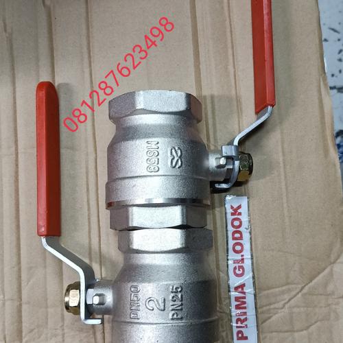 Jual Ball valve sas 2"/kran sas 2"/ball valve ss 2inch - Jakarta Barat ...