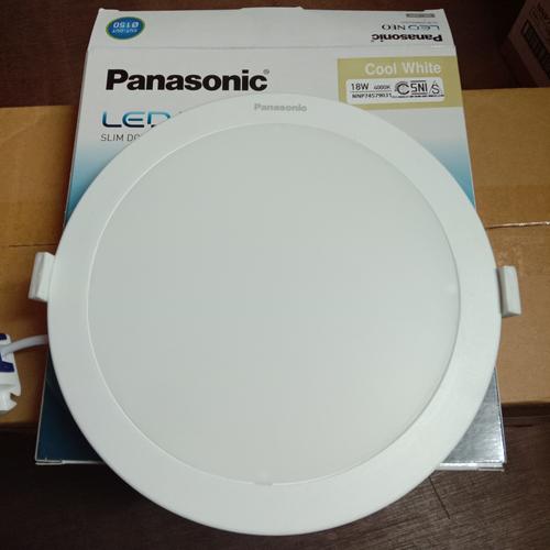 Jual Lampu Led panel slim neo 18 watt bulat inbow panasonic natural ...