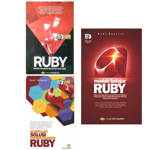 Jual Buku paket hemat ruby mudah belajar ruby pemrograman ruby - Kota ...