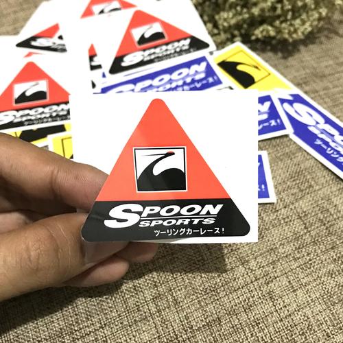 Jual STICKER SPOON SPORTS JDM - Segitiga Merah - Kota Tangerang Selatan ...