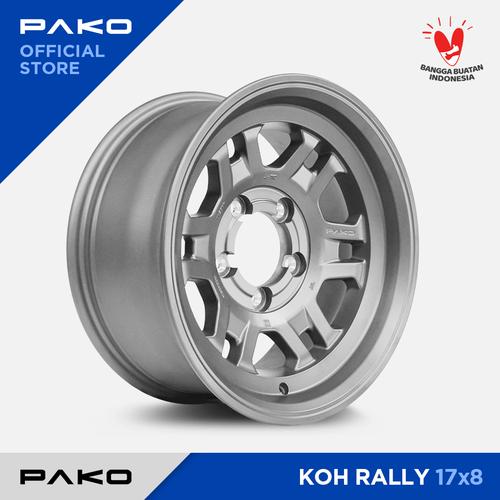 Jual Velg Mobil Pako Wheels KOH Rally Ring 17 - Pako Wheels - Dark Grey - Kab. Karawang - PAKO ...
