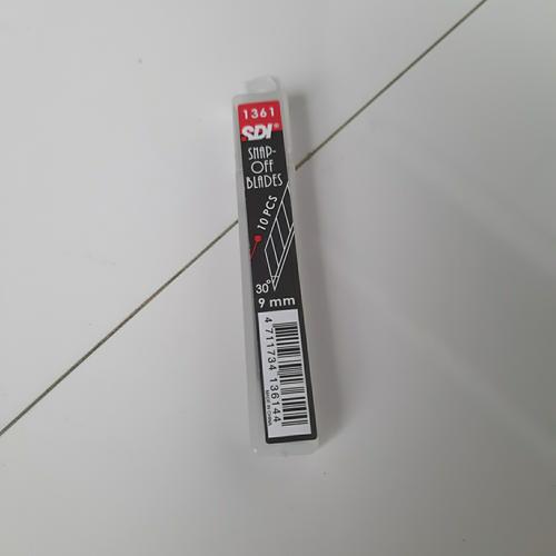 Jual Isi Cutter SDI 1361 30 Derajat Lancip 9mm 1 Pack Isi 10 Buah ...