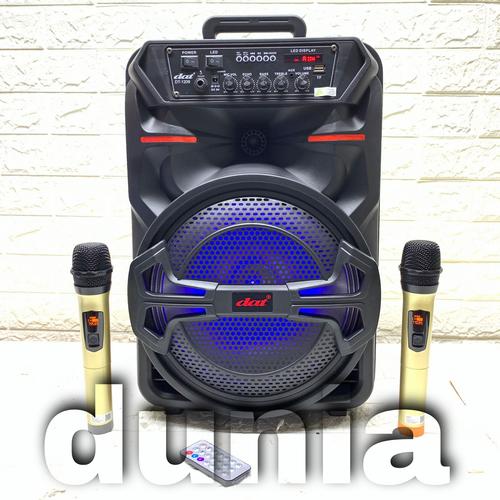 Jual Speaker Portable Wireless Dat DT 1209 Original 12 inch Bluetooth ...