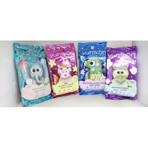 Jual Yunikon Baby Wipes 20's/ 50's - 50s, Diaper Change - Kota Depok ...