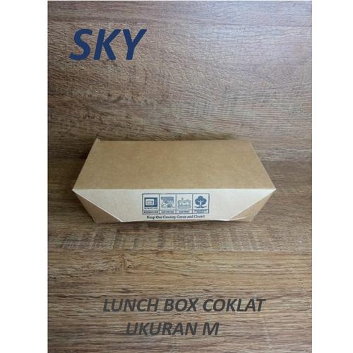 Jual Lunch box coklat laminasi tebal ukuran medium - Kota Bandung - Sky ...