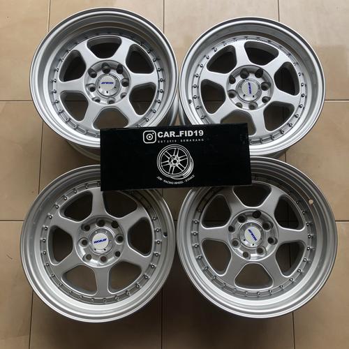 Jual Velg work meister L1 r15 celong cocok buat jazz brio vios agya ...