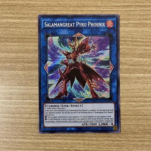 Jual YuGiOh Salamangreat Pyro Phoenix CHIM Secret - US Print - Kota Surabaya - Yugioh Card Game ...