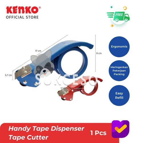Jual Kenko Handy Tape Dispenser TDB-2 (Besi) / Cutter Pemotong Lakban ...