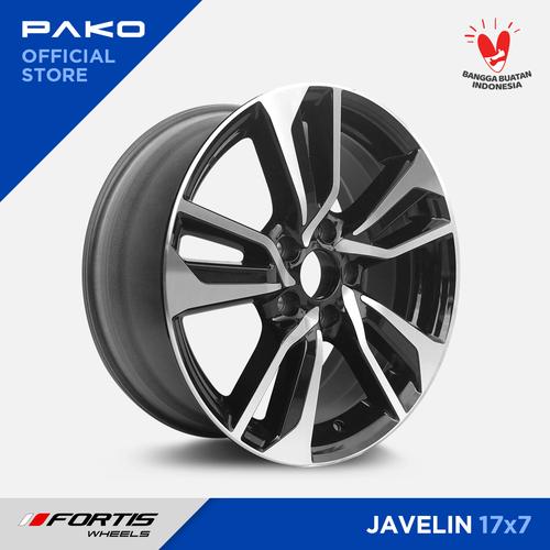 Jual Velg Mobil Fortis Wheels Javelin Ring 17 - Pako Wheels - Red ...