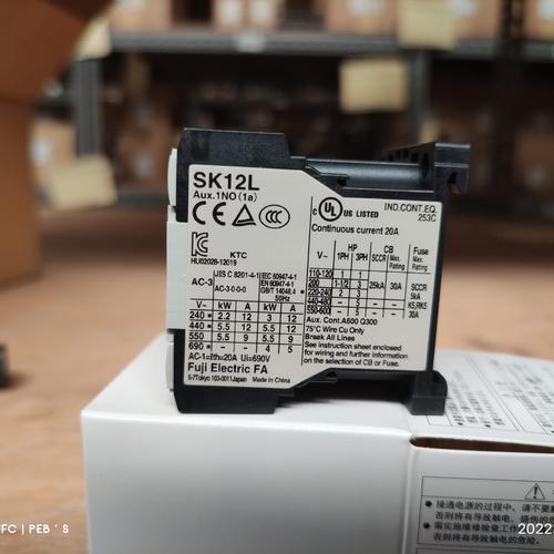 Jual Contactor Fuji Electric SK12L-E10 24VDC - Jakarta Pusat - Dua ...