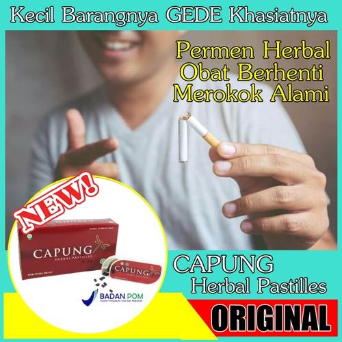 Promo Capung Herbal Pastilles Permen Hisap Obat Alami Berhenti Merokok ...