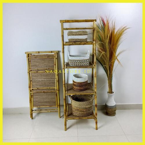 Jual RAK SUSUN BAMBU CENDANI / RAK SUSUN DEKORATIF SERBAGUNA BISA ...