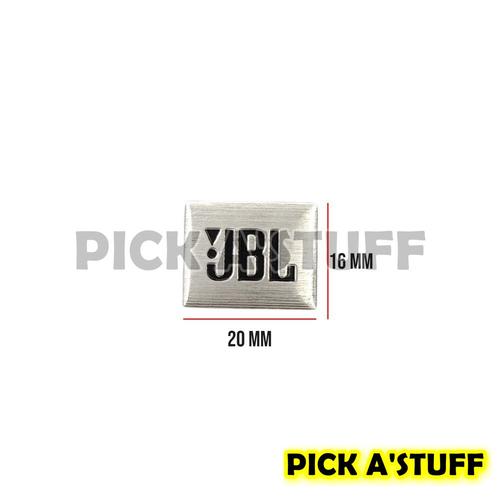 Jual Emblem Aluminium Sticker Decals 3D Logo JBL Silver Audio Speaker ...