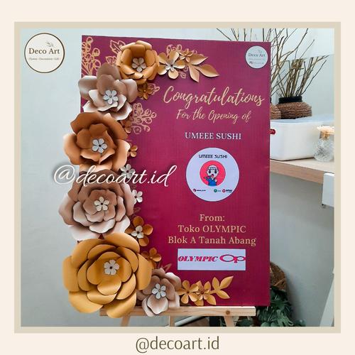 Jual Papan Bunga Kertas Karangan Bunga Jakarta Tangerang berbagai ...