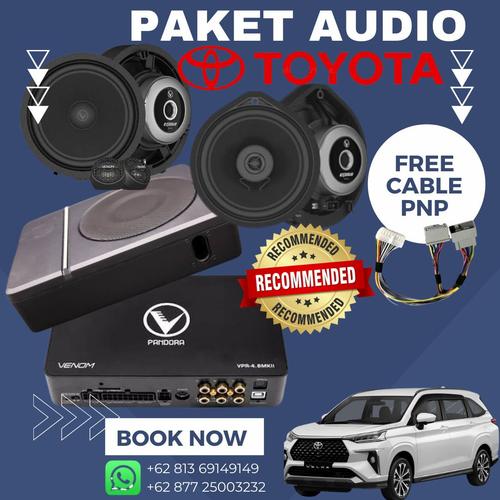 Jual paket audio mobil toyota plug and play tanpa potong kabel - Kota ...