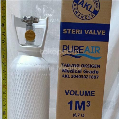 Jual Tabung Oksigen 1m3 Pure Air + Isi Oksigen Original - Jakarta Utara ...