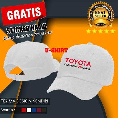 Jual TOPI BASEBALL TOYOTA GAZOO RACING MURAH PRIA&WANITA NEW DISTRO U ...
