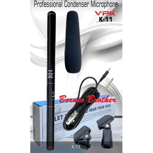 Jual Mic Kabel Condenser VPK K 11 K-11 K11 Original Mic Shotgun Kondensor - Jakarta Barat ...